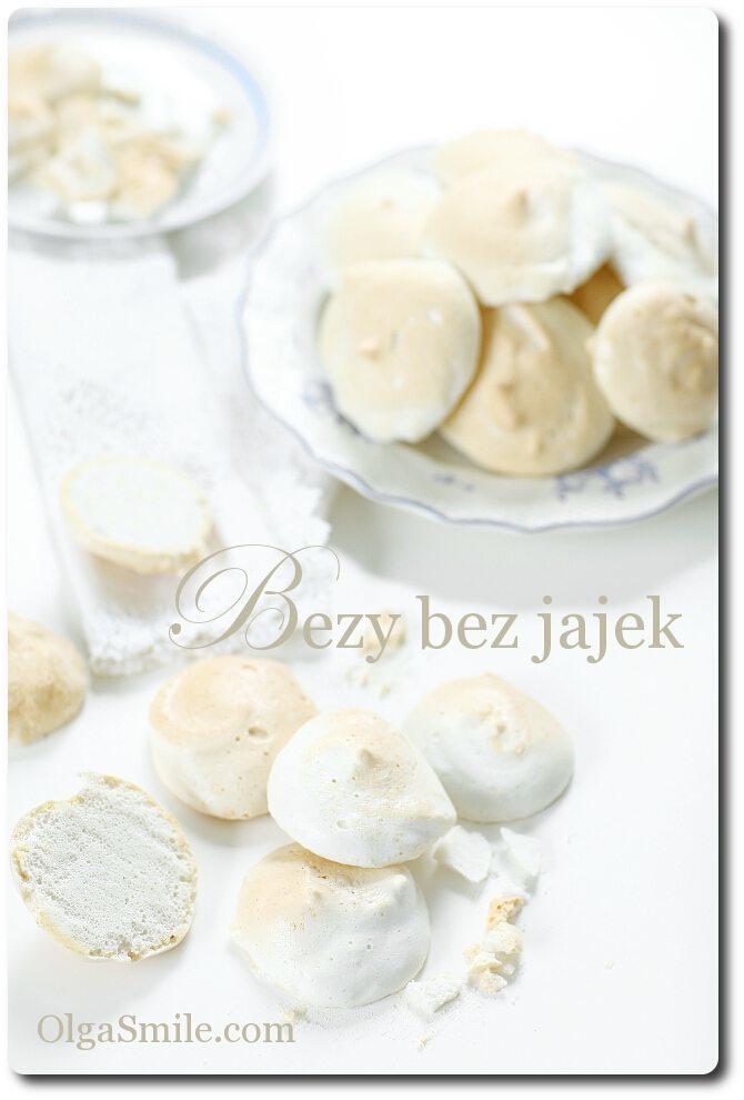 Bezy bez jajek przepis Olga Smile