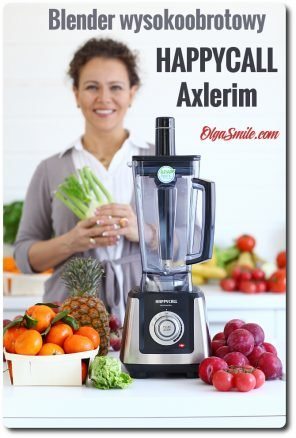 BLENDER WYSOKOOBROTOWY HAPPYCALL AXLERIM przepis Olga Smile