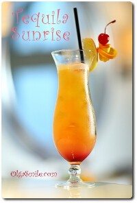 Tequila Sunrise przepis Olga Smile