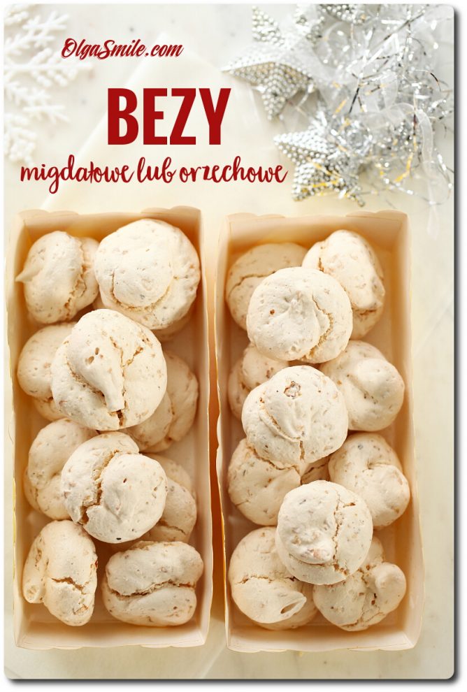 BEZY Z ORZECHAMI przepis Olga Smile