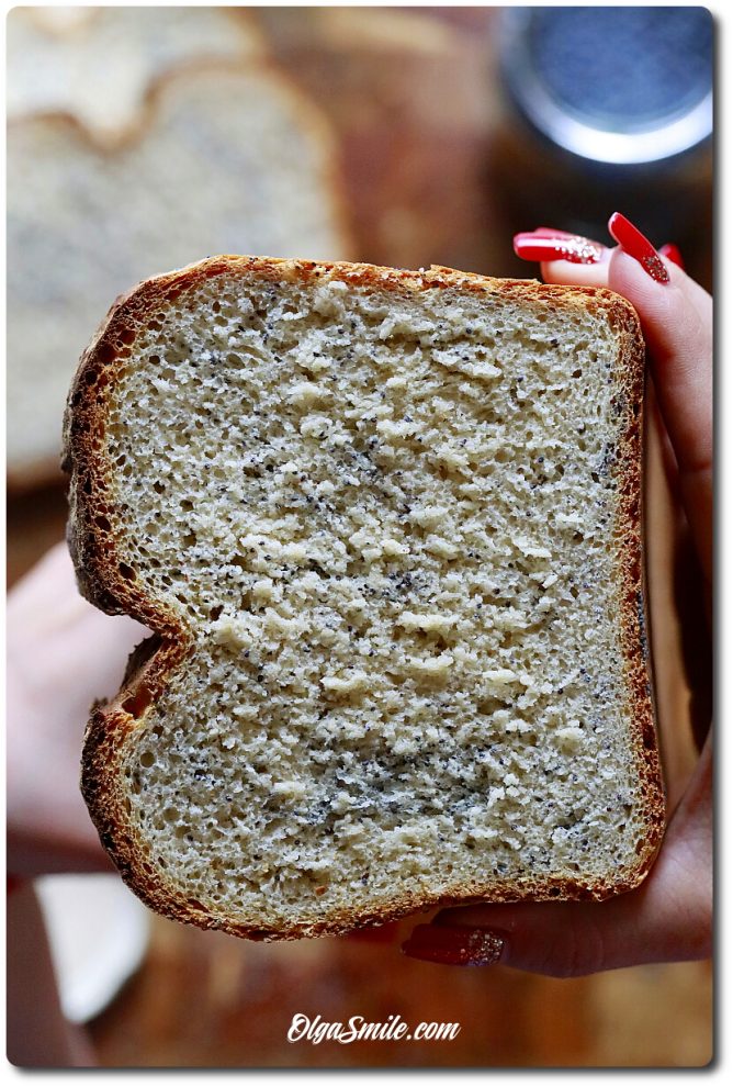 CHLEB Z MAKIEM przepis Olga Smile