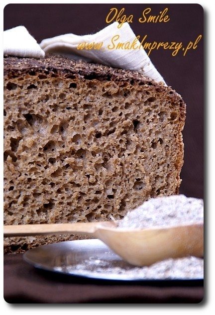 Chleb żytni razowy przepis Olga Smile