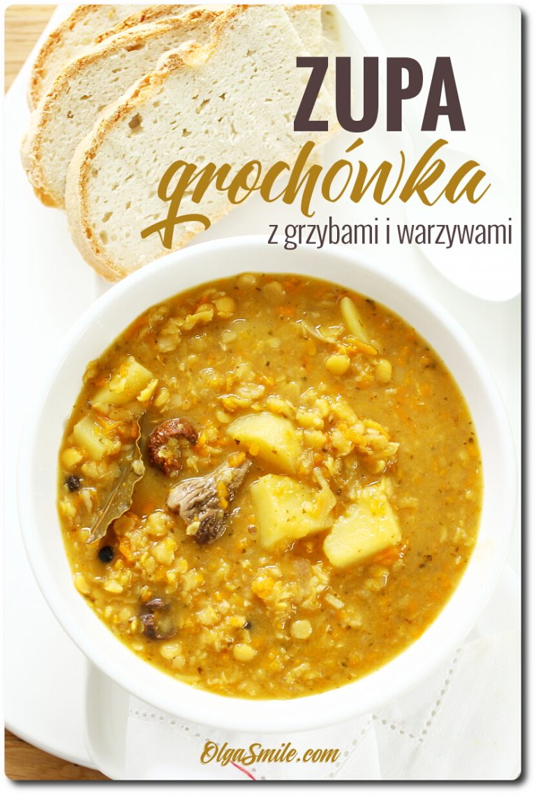 ZUPA GROCHÓWKA przepis Olga Smile
