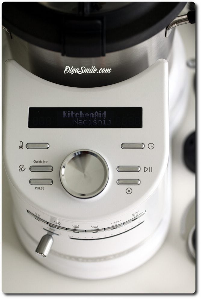 KITCHENAID COOK PROCESSOR Artisan przepis Olga Smile