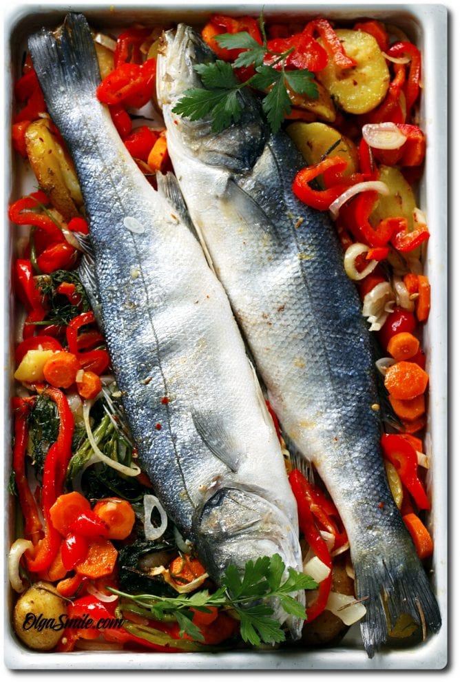 LABRAKS PIECZONY przepis Olga Smile