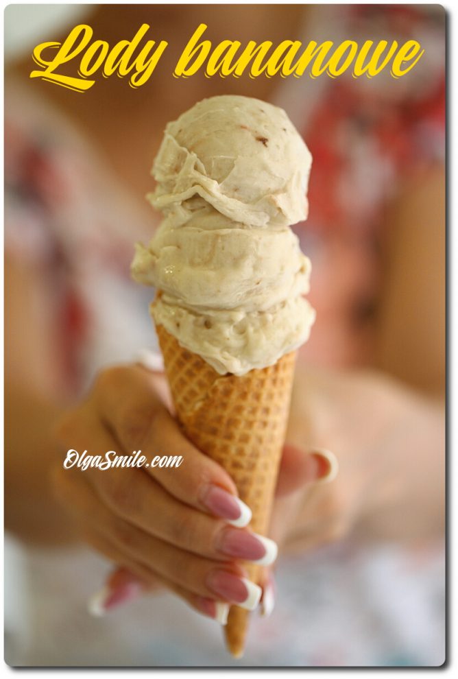 LODY BANANOWE przepis Olga Smile