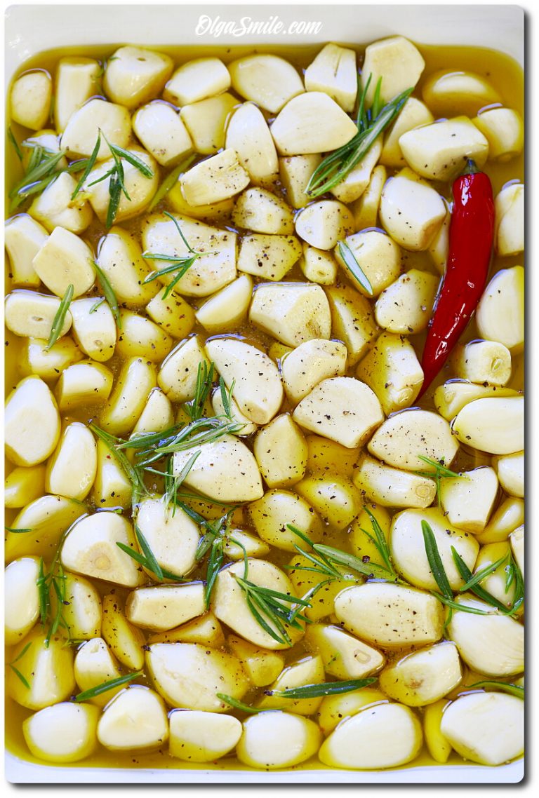 PIECZONY CZOSNEK przepis Olga Smile