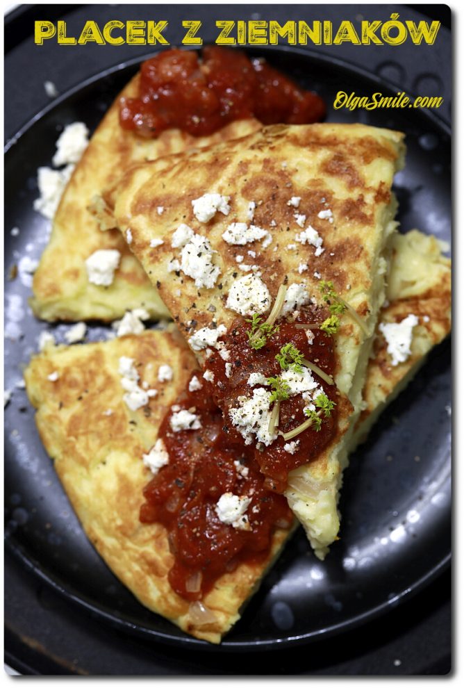 PLACEK Z ZIEMNIAKÓW przepis Olga Smile