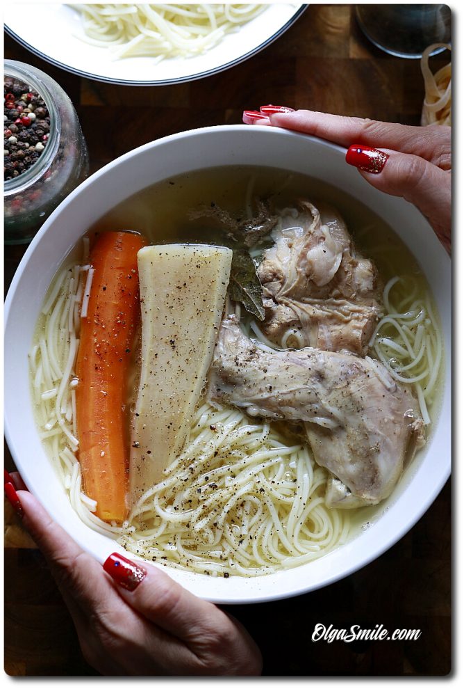 ROSÓŁ Z KRÓLIKA przepis Olga Smile