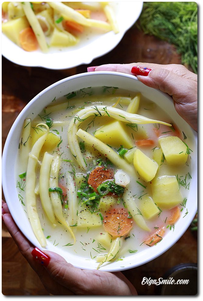 ZUPA Z FASOLKI SZPARAGOWEJ przepis Olga Smile